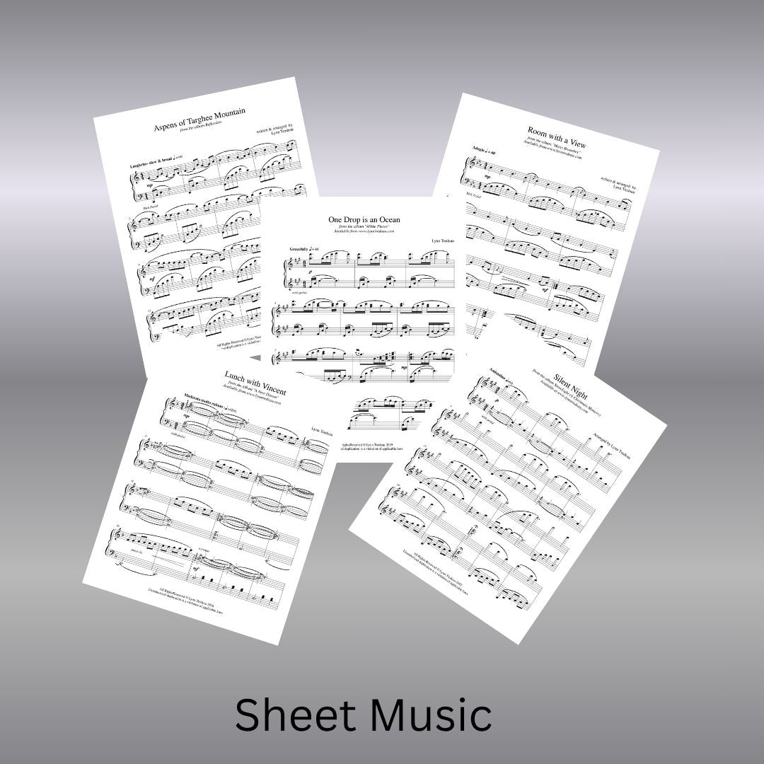 Sheet Music - Lynn Tredeau Original Piano Compositions PDFs